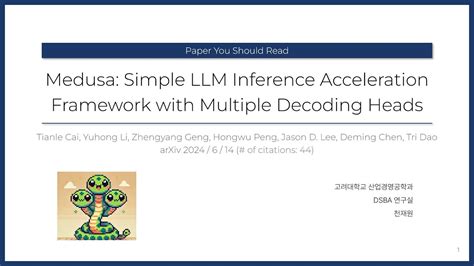 Paper Review Medusa Simple Llm Inference Acceleration Framework With