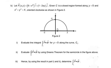 Solved B Let F X Y 6 X2 I 12xy J Given C Is A Closed Chegg