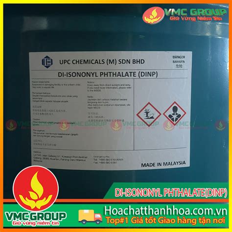 Cung CẤp Dung MÔi Di Isononyl Phthalate Dinp HÓa ChẤt Thanh HÓa
