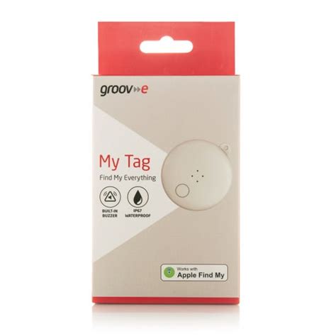 Groov-e My Tag Smart Bluetooth Tracker - White