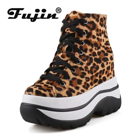 Fujin Chaussures Chaudes En Cuir Synth Tique Pour Femme Bottines