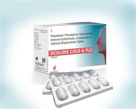 Dcoldee Cold And Flu At Rs 850 Box Anti Cold Tablet In Baddi Id 2852837981512