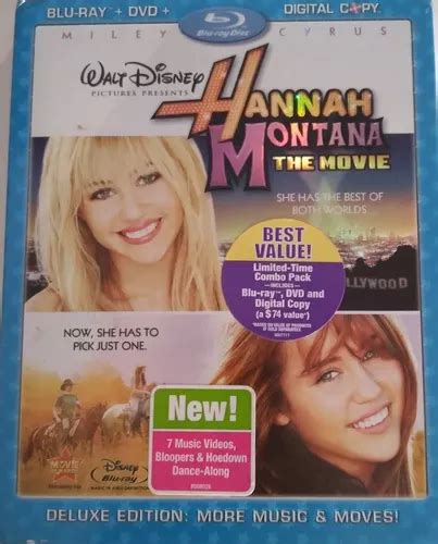 Hannah Montana Pelicula Blu Ray Dvd Original