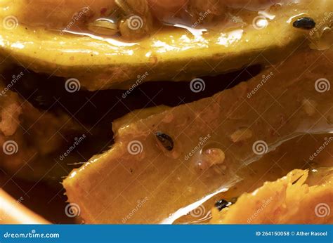 Macro Shot Photo Of Indian Mango Achar And Chilly Close Up Short Mango Achar With Red Chili