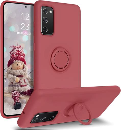 DUEDUE Funda para Samsung Galaxy S20 FE 5G silicona líquida funda
