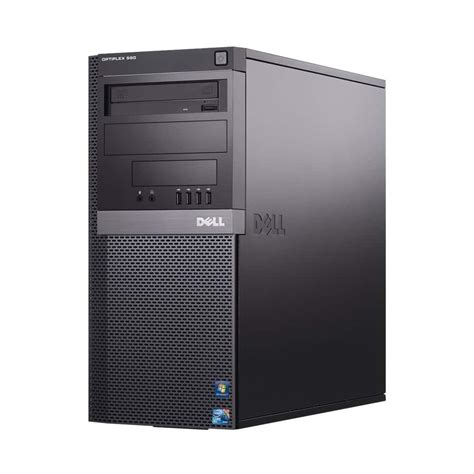Dell Optiplex Desktop Intel Core I Gb Memory Tb Hard Drive Black Silver Dell Tw I Tb