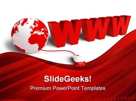 internet globe powerpoint templates and powerpoint backgrounds 0211