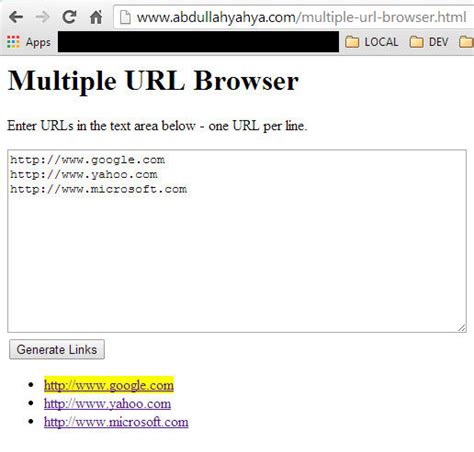 Multiple Browser Abdullah Yahya