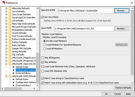 UML SysML Lattix Documentation