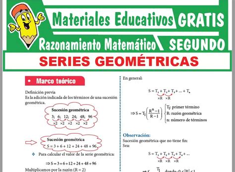 Formulas De Sumas Notables Para Segundo Grado De Secundaria