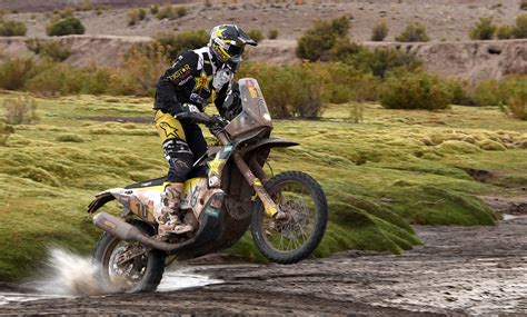 imágenes de la octava etapa del Rally Dakar Infobae