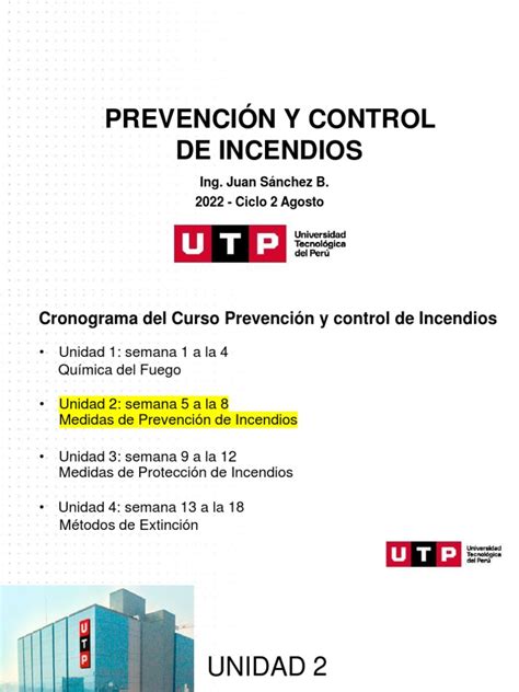 Prevencion Y Control De Incendios S07 S1 Pdf Incendios Edificio