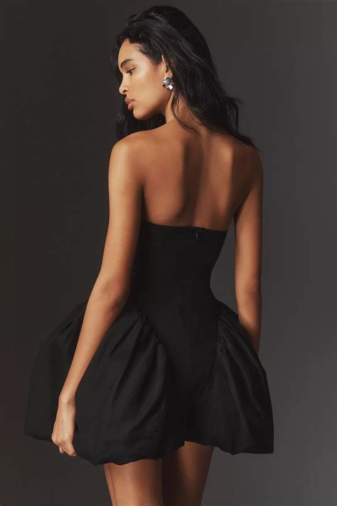 The Wolf Gang Cece Mini Dress Noir Sale Love Spell