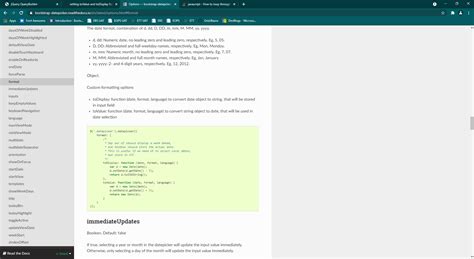 Setting Tovalue And Todisplay For Bootstrap Datepicker · Issue 913