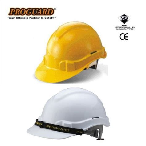 Proguard Safety Helmet Sirim Certified Yellow White Shopee Malaysia