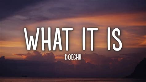 Doechii What It Is Lyrics Ft Kodak Black 15min Top Version YouTube