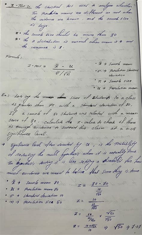 Statistics Hypothesistesting Ztest Datascience Datascientists Abhijit Dutta