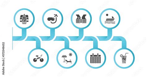 Editable Filled Icons With Infographic Template Infographic For Travel