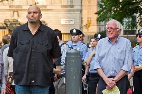 Fetterman Supporters Feel The Bern During Philly Endorsement Rally WHYY