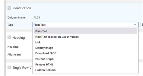 Column Rendering As Plain Text Is Numeric How To Re Define
