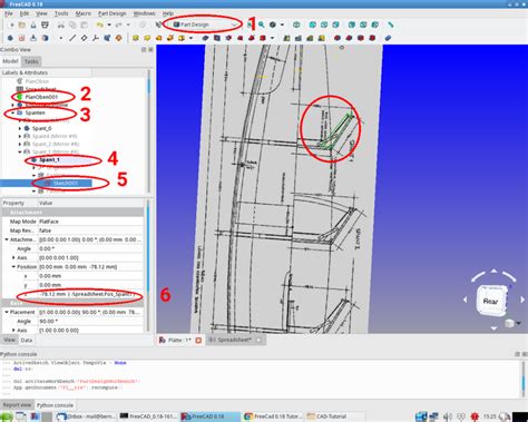 FreeCad 0 18 Tutorial Baupläne Zeichnungen CAD Schiffsmodell net