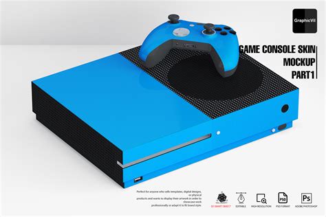 Game Console Skin Mockup Part Graphic By Graphicvil Creative Fabrica