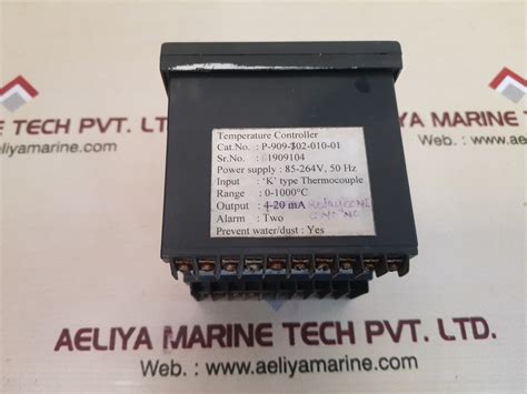 Tipl P 909 302 010 01 Temperature Controller Aeliya Marine Tech