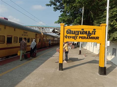சென்னையின் நான்காவது ரயில் முனையமாகிறது சென்னை பெரம்பூர்… Today News