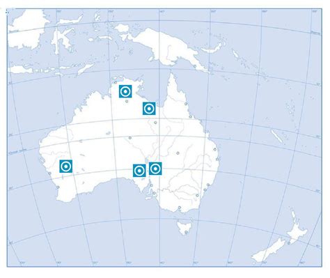 Охарактеризуйте видобуток урану в Австралії та позначте райони його поширення за допомогою