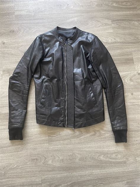 Rick Owens Rick Owens Leather Jacket Grailed