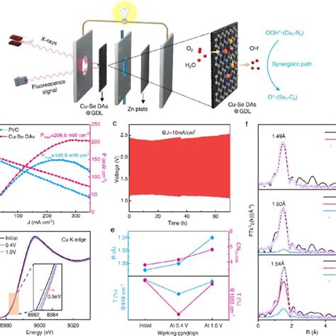 Operando Xas For Cu Se Das Cathode Zn Air Battery Device A Illustration Download Scientific