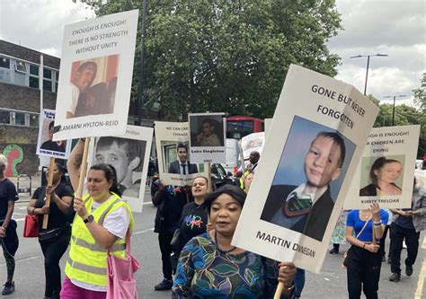 Marchers In Call For An End To Violence Islington Tribune