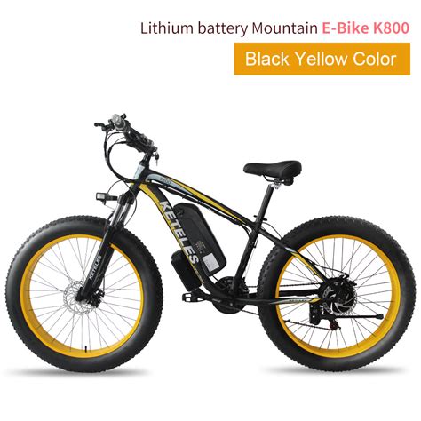 Fat Tire Electric Bike 750w Beach Cruiser Mountain Ebike