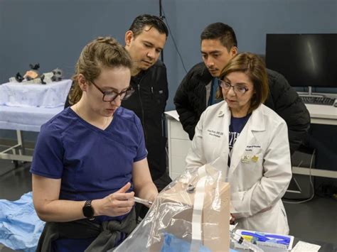 College Of Nursing Holds Years First Clinical Immersion The
