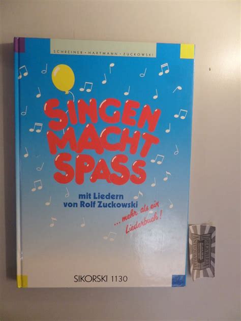 Singen Macht Spass Zvab