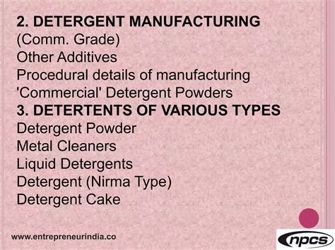 Manufacturing And Packaging Process Of Soaps Detergents And Acid Slurry Pptx