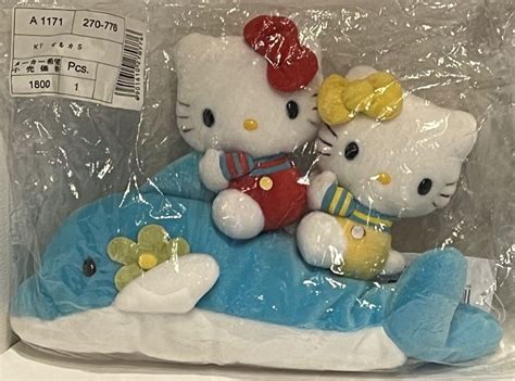 산리오 ️セール ️サンリオ ハローキティ イルカキティ＆ミミィ 新品タグ付2000激レア 위시버킷