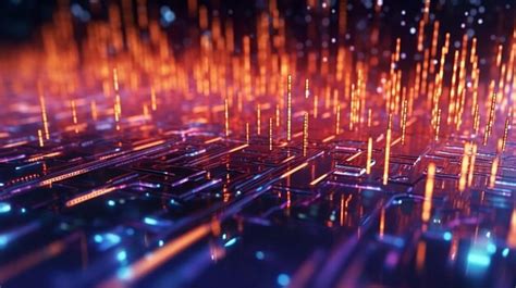 Premium Photo Big Data Concept Digital Neural Network Introduction Of