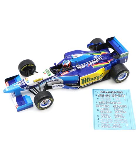 6 ルノーアルピーヌ118スケールミニチャンプス 118スケール ベネトン ルノー B195 ミハエル･シューマッハ 1995年