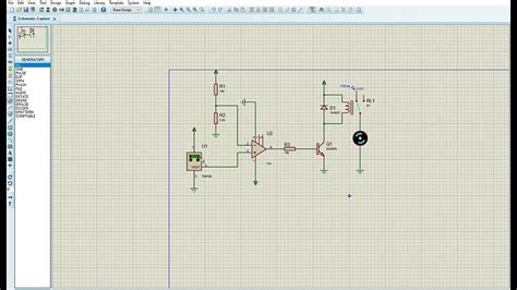 Circuito Electrónico Control De Temperatura Simulación En Proteus
