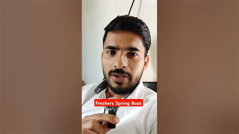 how much spring boot required for freshers 😳🔥👇 springboot spring aadiandjava freshers youtube