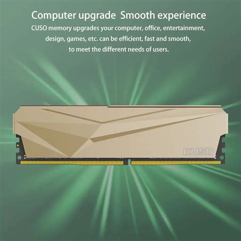 게이밍 하드웨어 Cuso 메모리 램 데스크탑 게임용 고성능 메모리 Ddr4 3200mhz 8gb Ram 16gb