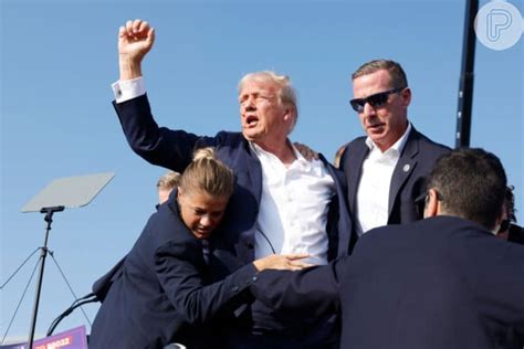 Foto Segundo a astróloga Sara Koimbra Trump realmente levou um tiro e