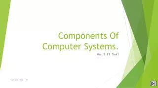 PPT Components Of Computer PowerPoint Presentation Free Download ID 9603755