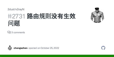 路由规则没有生效问题 · Issue 2731 · 2dustv2rayn · Github