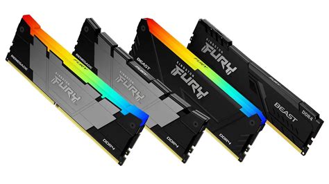 Kingston FURY Renegade e Kingston FURY Beast ganham novo visual