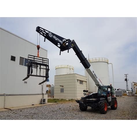 Hydraulİc Winch Attachment For Telehandler Burgu Ataşmanı Ve Toprak