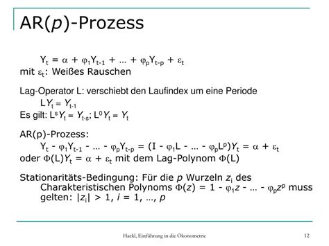 Ppt Kapitel Zeitreihen Und Zeitreihen Modelle Powerpoint