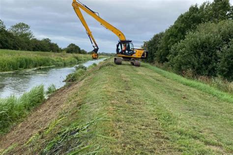 Long Reach Excavator Glover Environmental