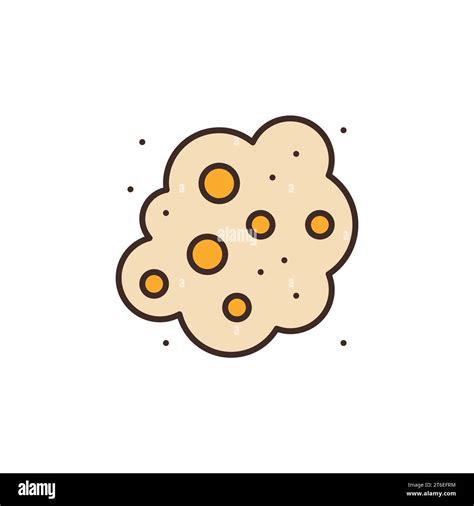 Dust In Air Vector Concept Colored Icon Or Design Element Stock Vector